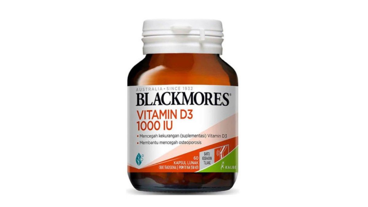 Blackmores Vitamin D3 1000 IU – Manfaat, Dosis, dan Efek Samping - KlikDokter